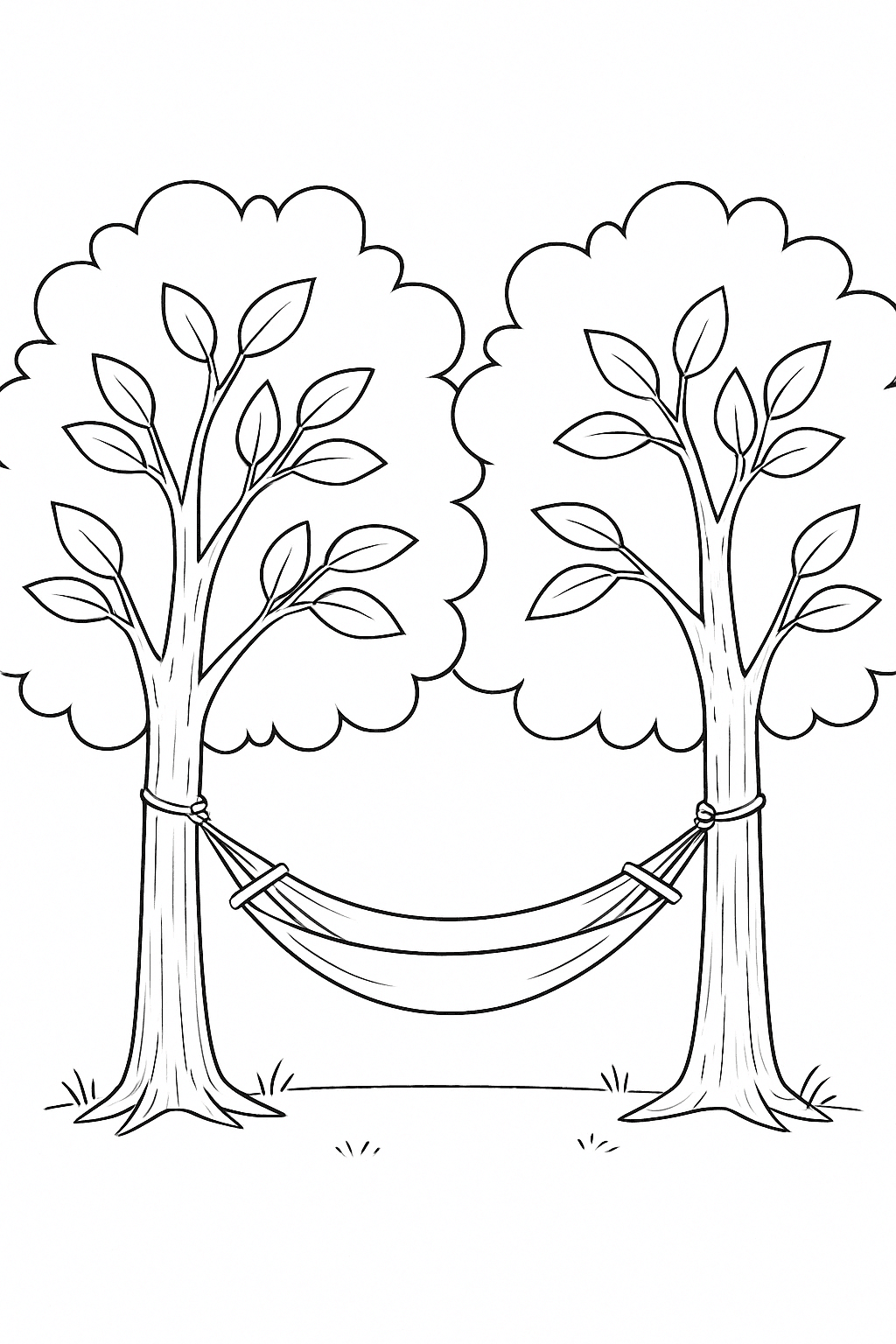 21 Desenhos de Árvore para colorir
