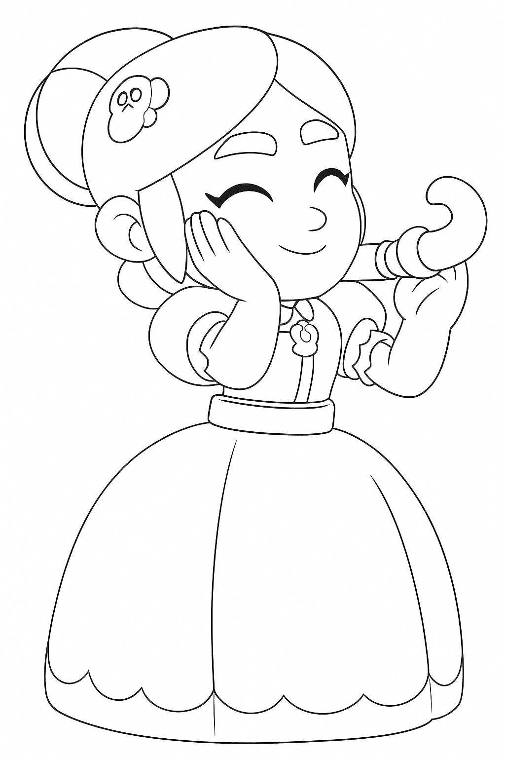 12 Desenhos de Brawl Stars para colorir