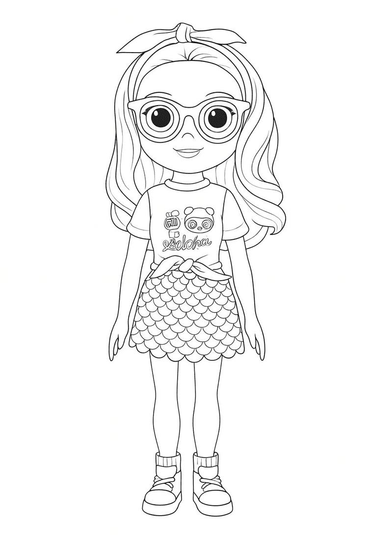 10 Desenhos da Luluca para colorir e imprimir