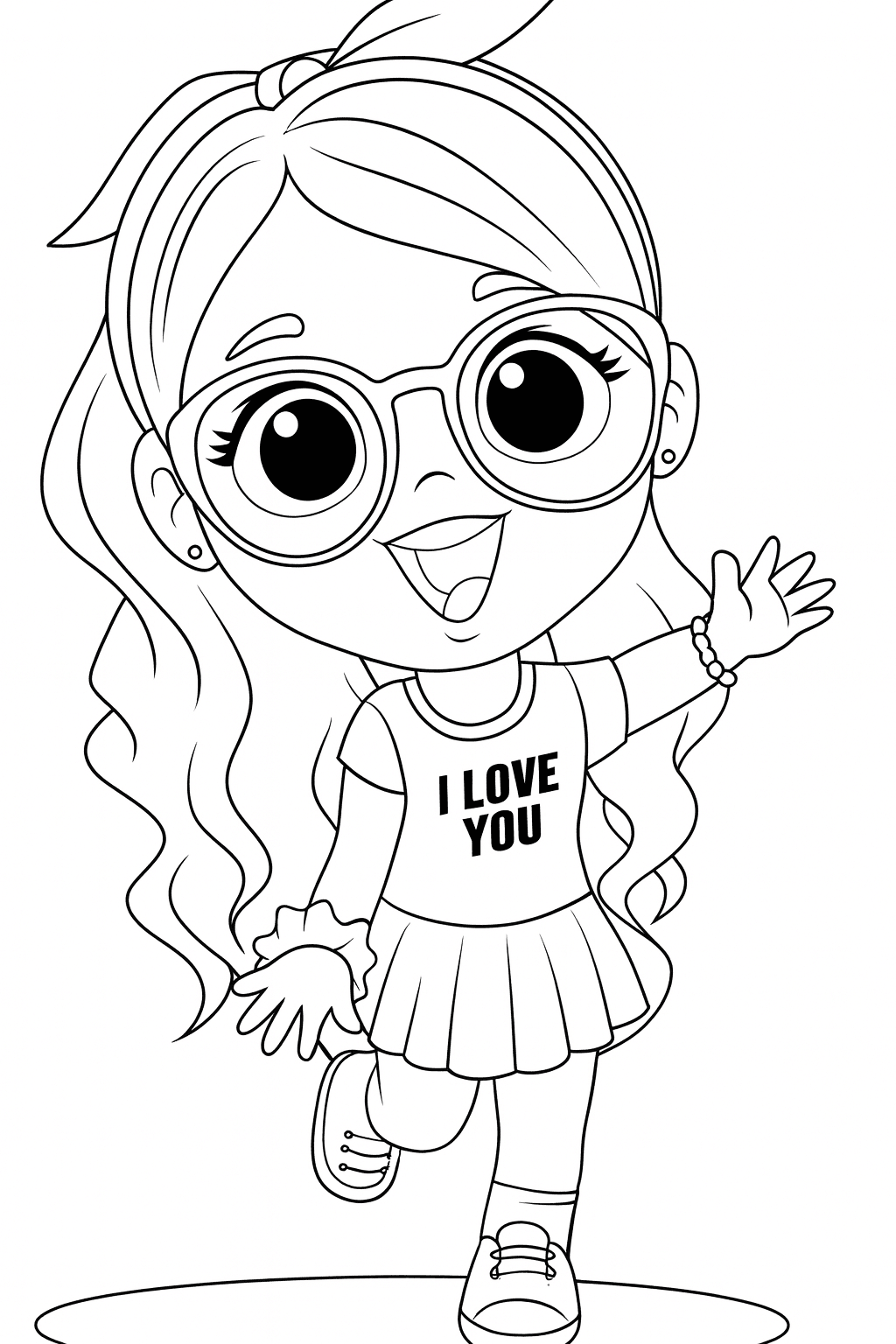 10 Desenhos da Luluca para colorir e imprimir