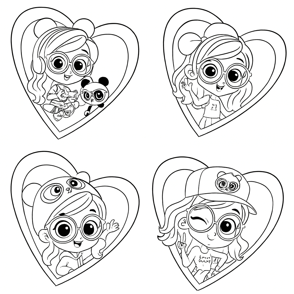 10 Desenhos da Luluca para colorir e imprimir